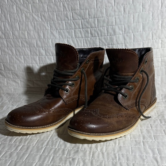 Crevo | Shoes | Crevo Boardwalk 225 Dark Brown Leather Boots | Poshmark